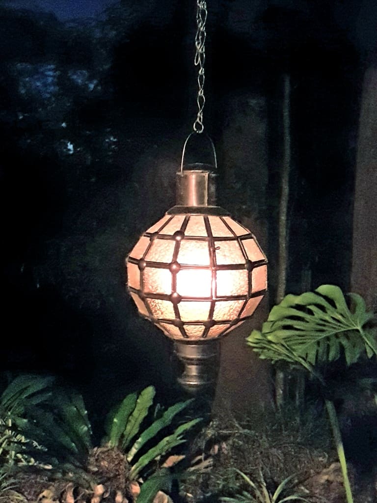 Round CAFE light-lantern CPL2 • CasaPandan - statues, stone & lighting